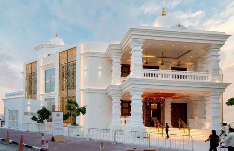 Magnificent Hindu Temple opens in Worship Village,Dubai - Dubai ...